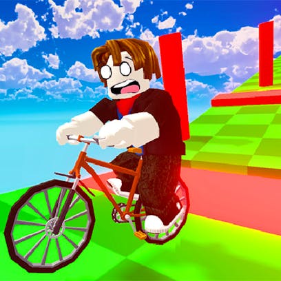 Bike of Hell: Speed Obby on a Bike 🕹️ Play Now for Free | RocketGames