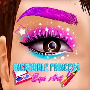 Incredible Princess Eye Art Game 🕹️ Play Now for Free | RocketGames