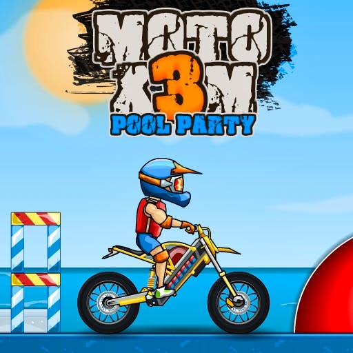 Moto X3M Pool Party 🕹️ Play Now for Free | RocketGames