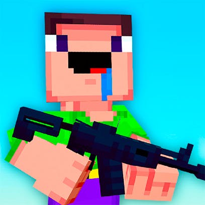 Noob Shooter: Gun Battle 3D 🕹️ Play Now for Free | RocketGames