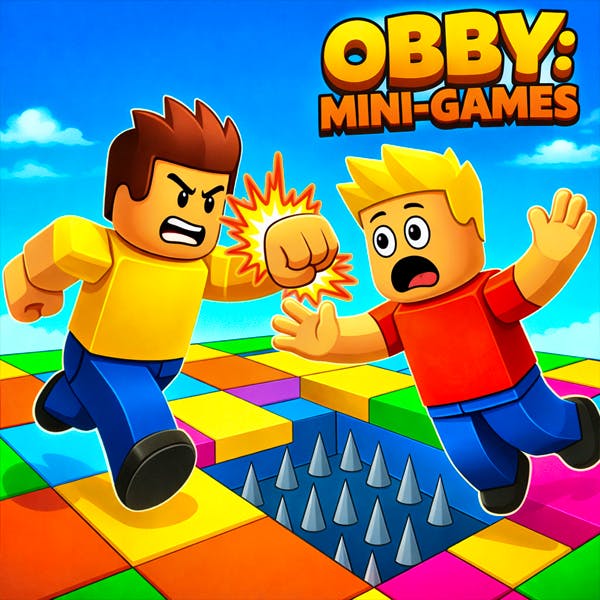 Obby: Mini Games vs 1000 🕹️ Play Now for Free | RocketGames