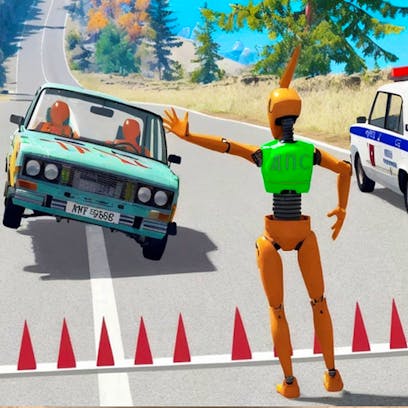 Online Car Destruction Simulator 3D 🕹️ Play Now for Free | RocketGames