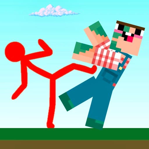 Red Stickman vs Craftmans 🕹️ Play Now for Free | RocketGames
