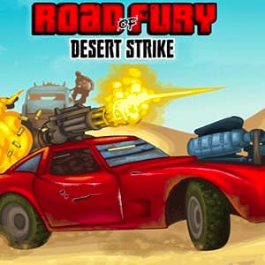 Road of Fury Desert Strike Game 🕹️ Play Now for Free | RocketGames