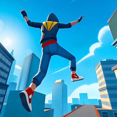 Rooftop Run 🕹️ Play Now for Free | RocketGames