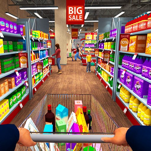 SuperMarket Store Simulator 🕹️ Play Now for Free | RocketGames