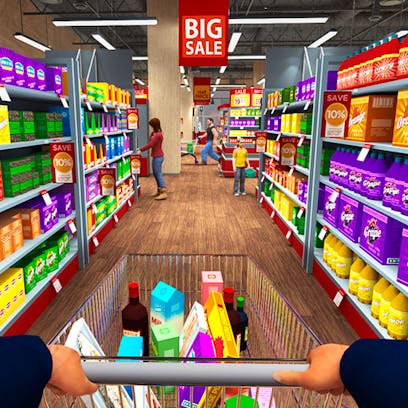 SuperMarket Store Simulator 🕹️ Play Now for Free | RocketGames